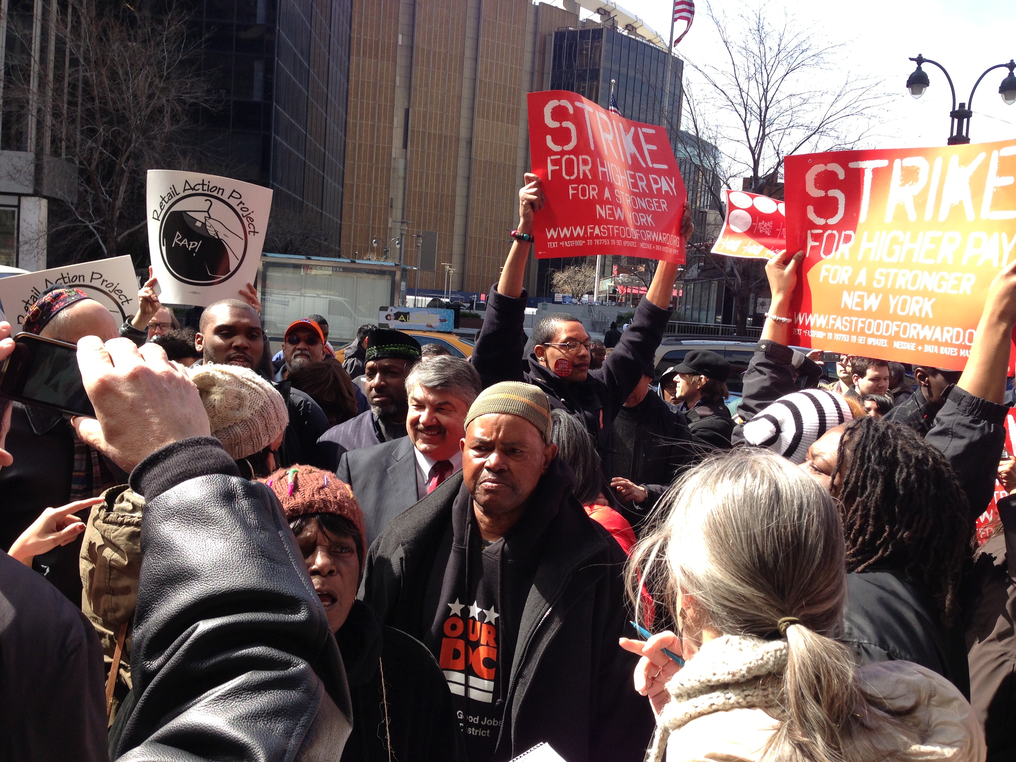 FAST FOOD WORKERS STRIKE | New York City Central Labor Council