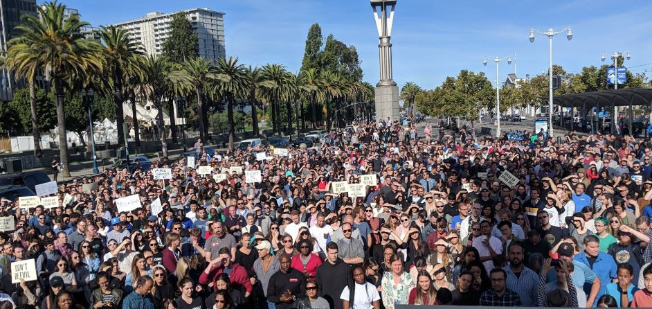 Google Employees Across the Globe Walk Out to Protest Sexual Harassment ...