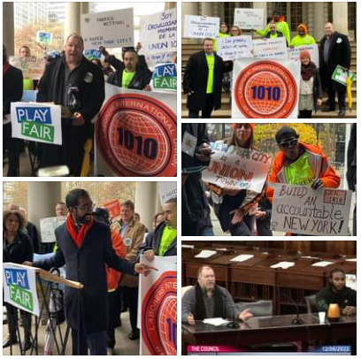 Laborers Local 1010 Calls for Greater Accountability and On Time ...