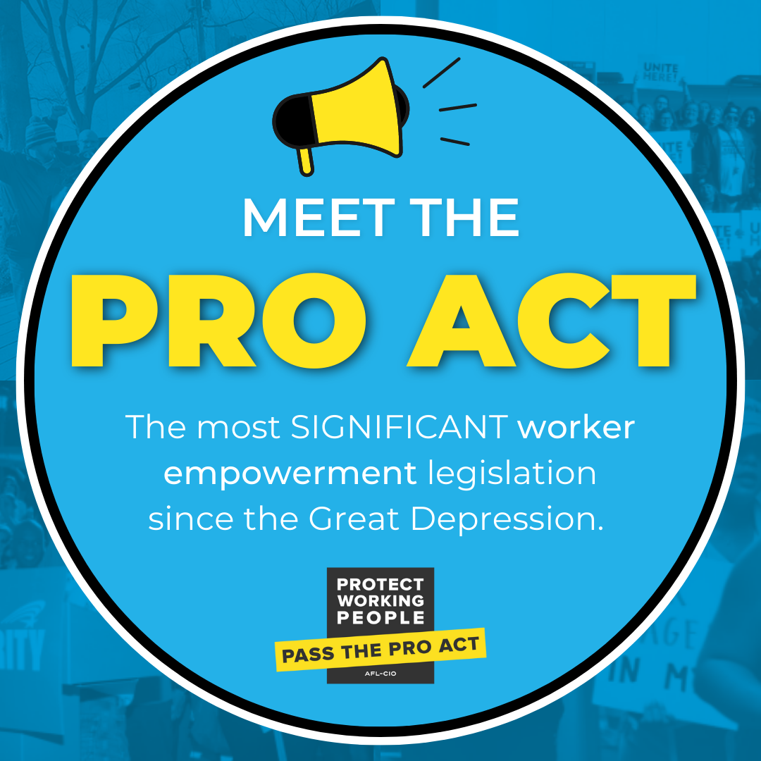 Take Action: Pass the PRO Act! | New York City Central Labor Council
